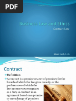 Law of Contract Notes | PDF | Law