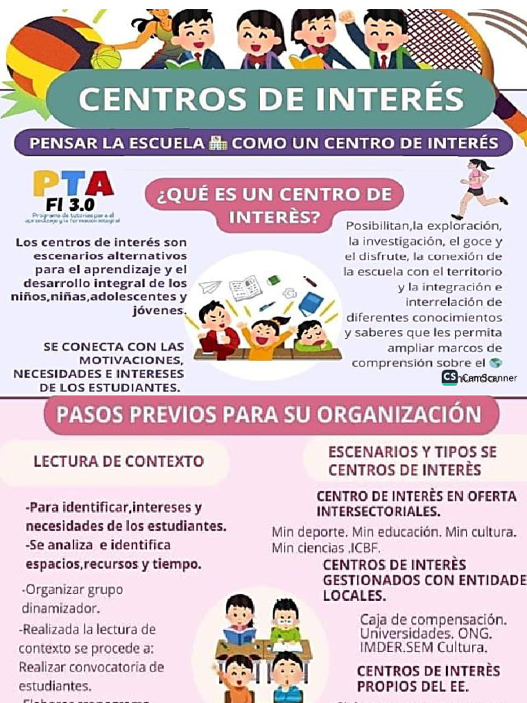 Que Es Un Centro de Interes | PDF