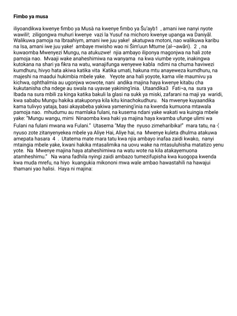 moses miracles | PDF