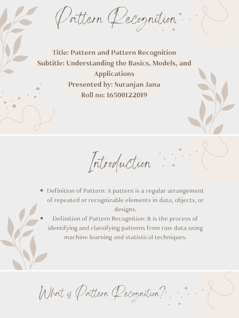 Suranjan Jana Pattern PEC IT602D | PDF