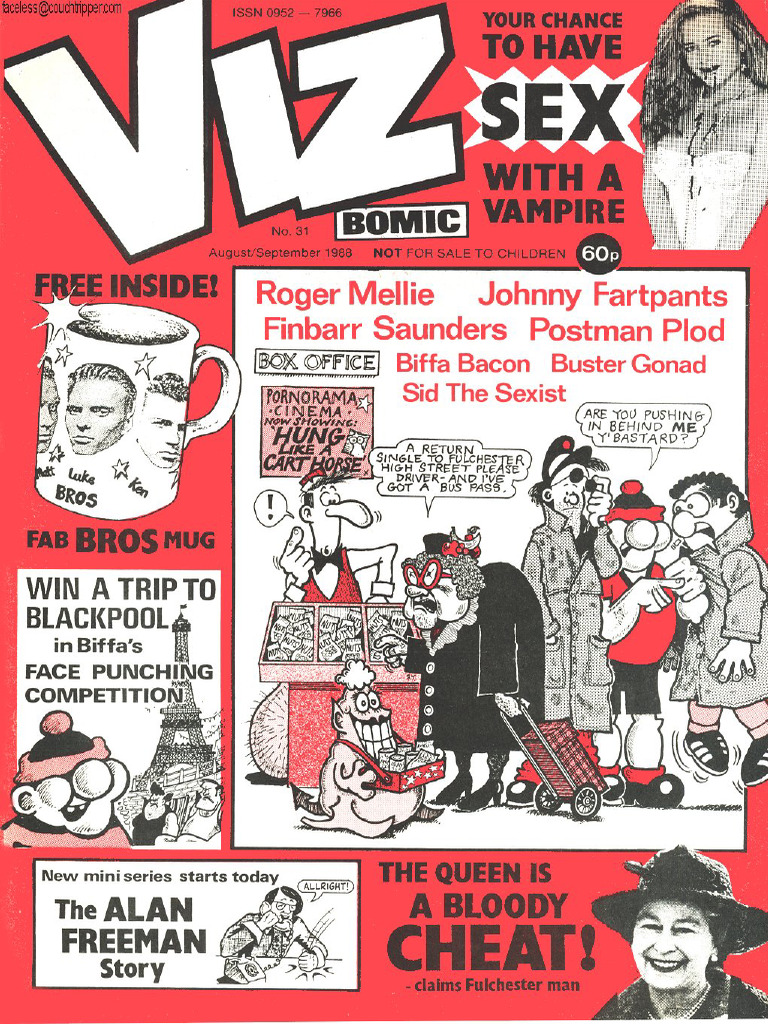 Viz UK 031 - August & September 1988 | PDF