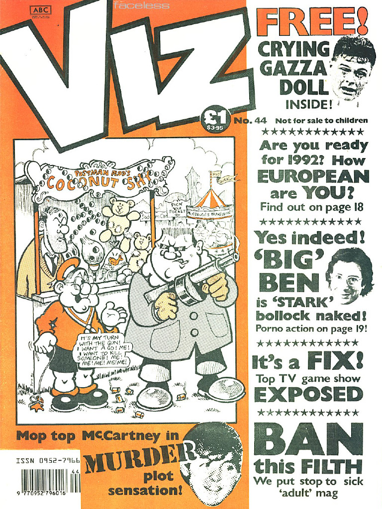 Viz UK 044 - October & November 1990 | PDF