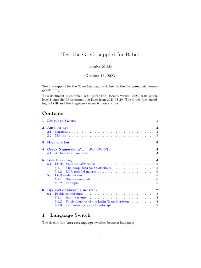 Greek Test Preparation | PDF