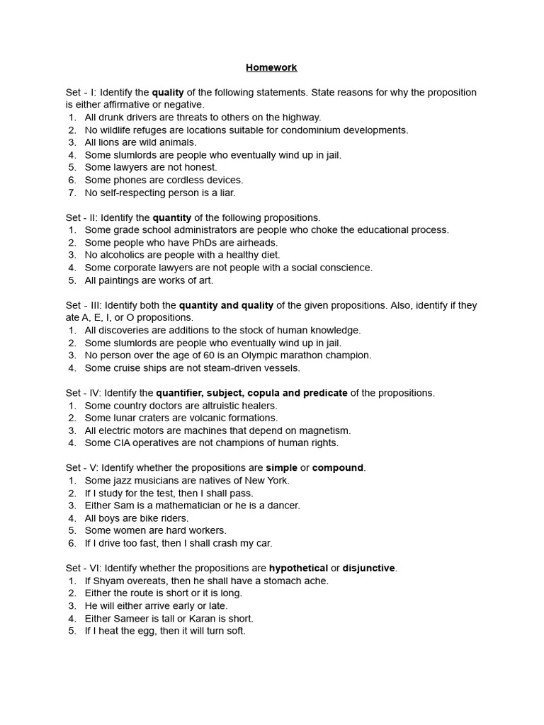 Homework | PDF