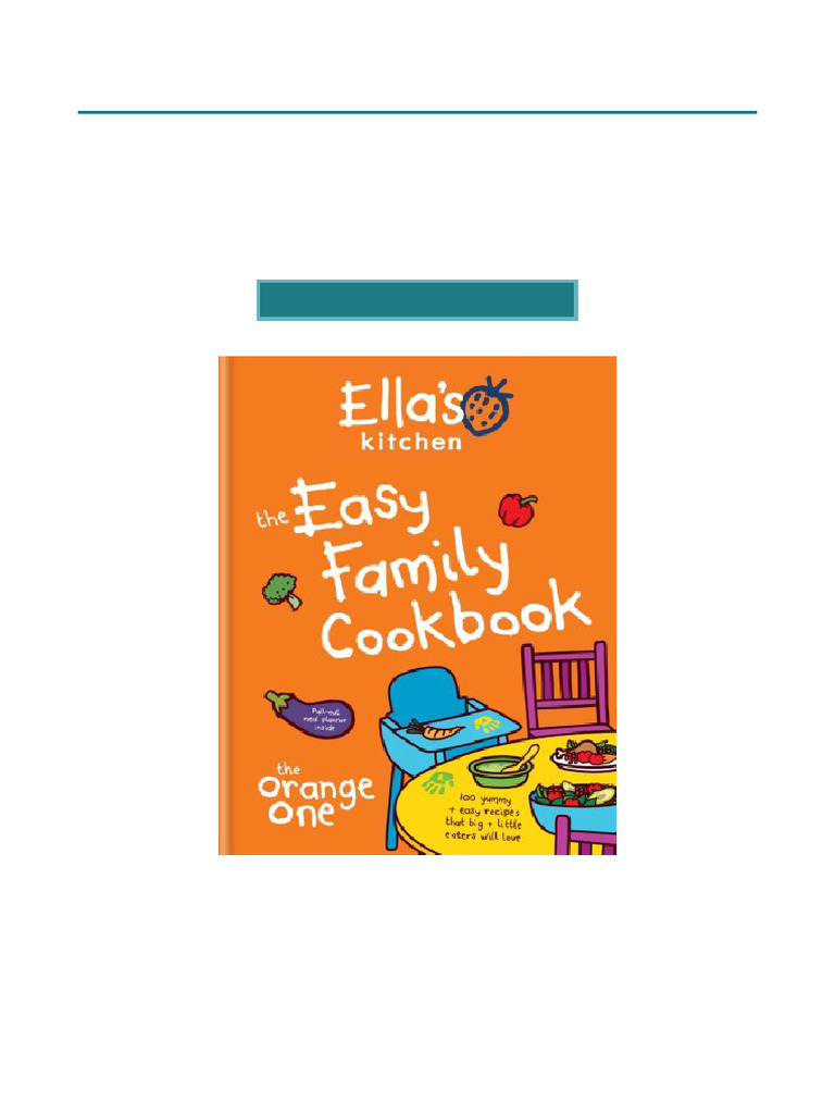Trending Topic Ella's Kitchen The Easy Family Cookbook All Format ...