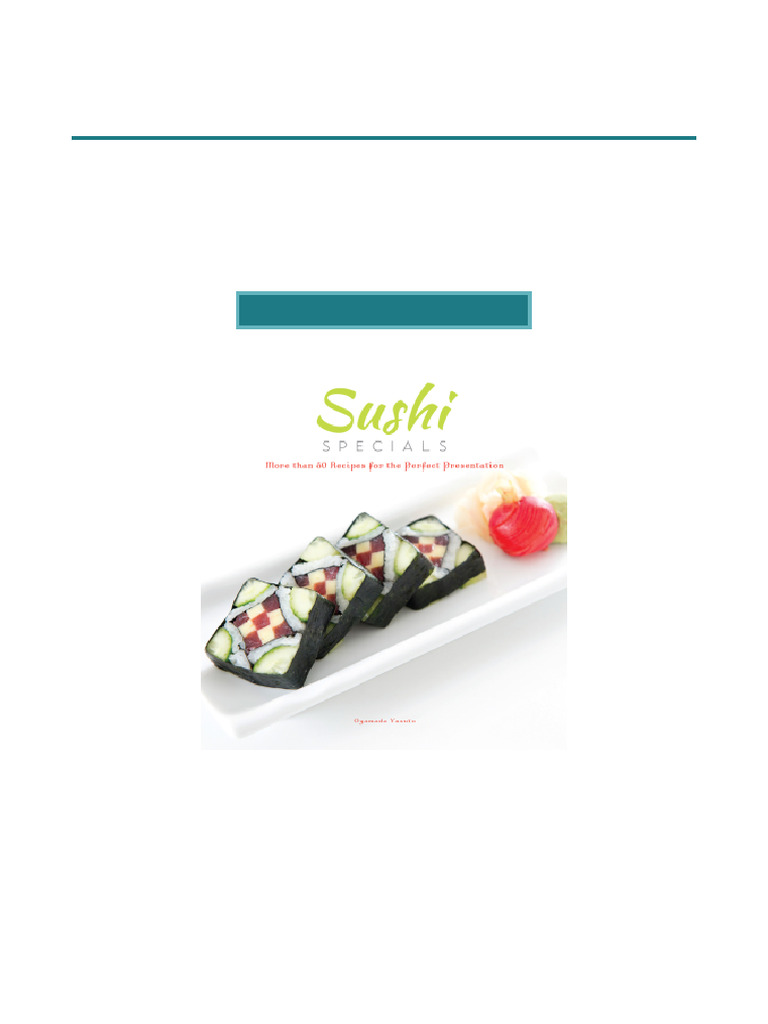 50+ Sushi Recipes for Perfect Presentation | PDF