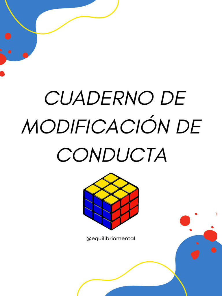 Cuaderno de Modificación de Conducta Infantil | PDF