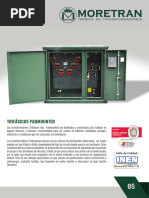 Transformador 500 KVA TRANSFORMADORES IESSA - FICHA TECNICA PEDESTAL TRIFASICO NORMA NMX-J-285 ...