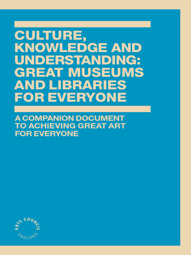 Culture Knowledge and Understanding Final010312 | PDF | Museum | Libraries