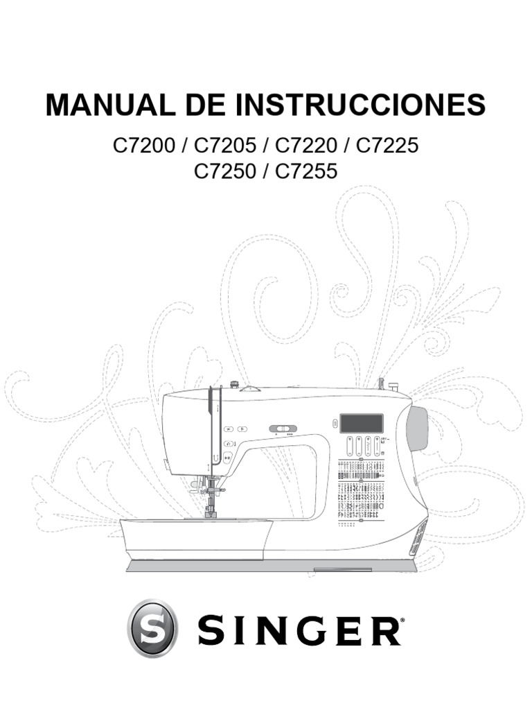 Manual de Instrucciones: C7200 / C7205 / C7220 / C7225 C7250 / C7255 ...