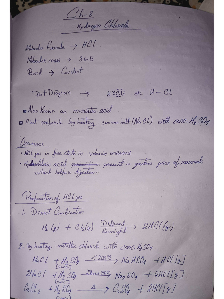 Hydrogen Chloride.pdf | PDF