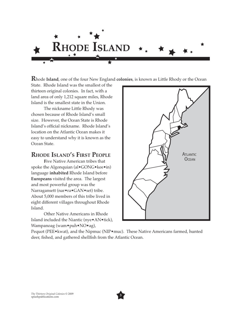 Rhode Island | PDF | Rhode Island | Colonial United States (British)