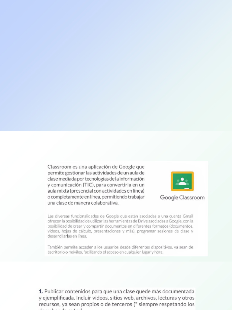 Clase1_ClassRoom | PDF | Informática | Software