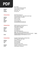 Carrier Scac Codes | PDF | Freight Transport | Shipping Companies