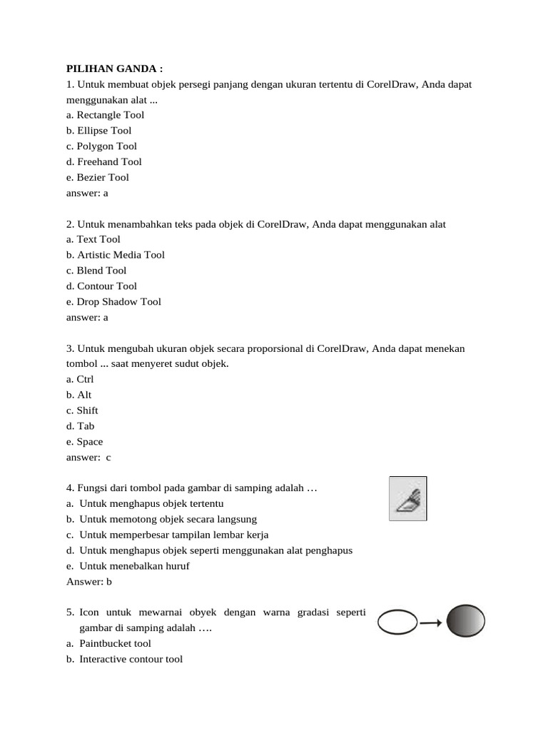 Panduan Alat dan Fungsi CorelDraw | PDF