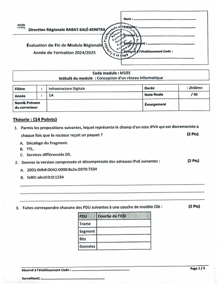 EFMR M103 Rabat 2025 | PDF