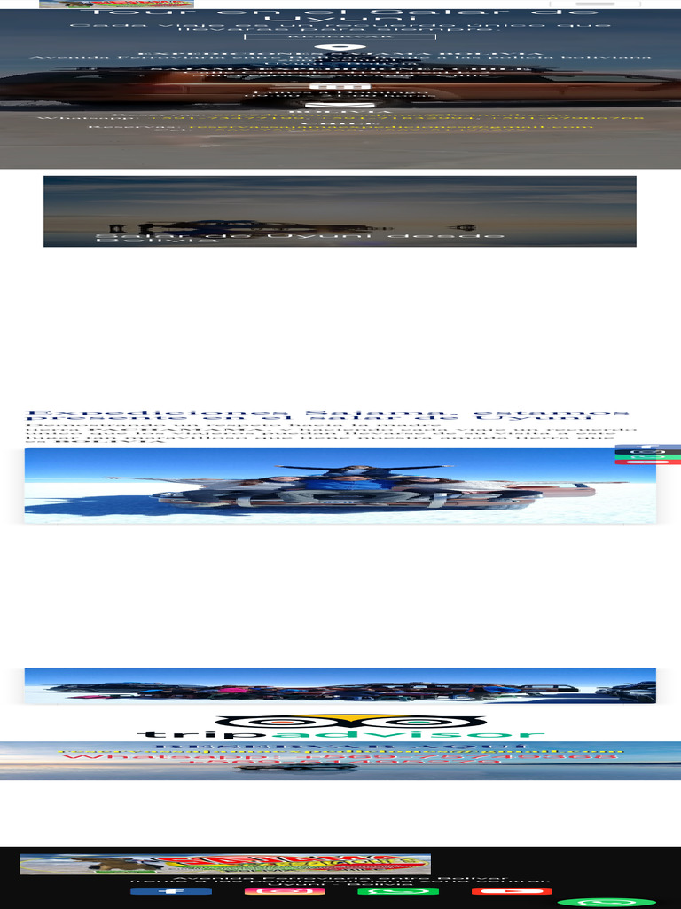 Expediciones Sajama en Uyuni | PDF