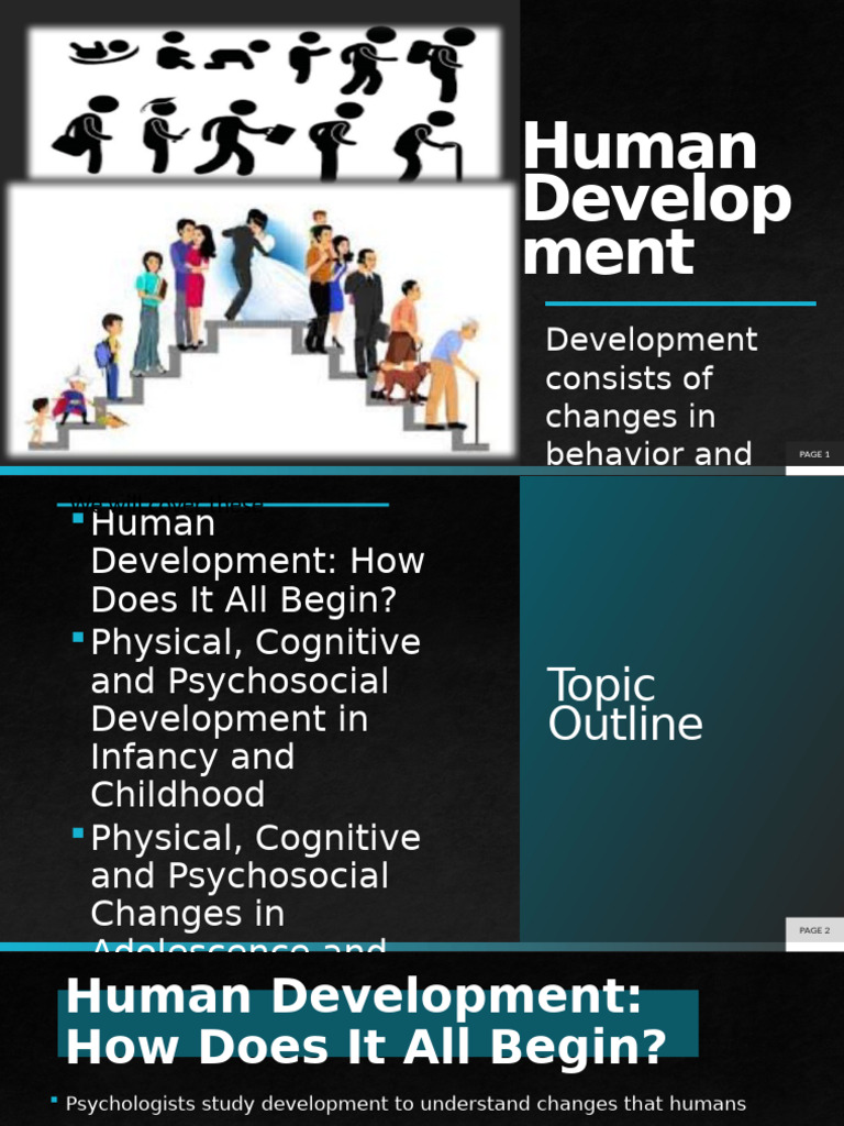 Human Development Part 1 | PDF | Prenatal Development | Developmental ...