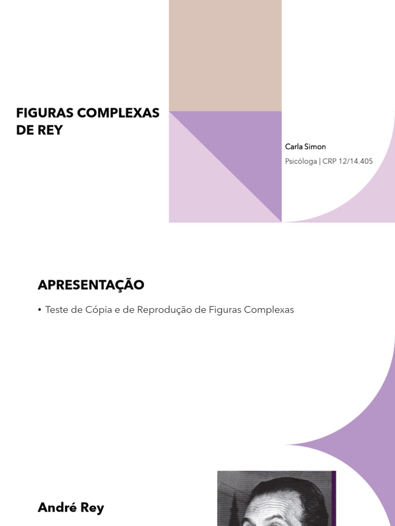 Teste de Figuras Complexas de Rey | PDF | Triângulo | Neurociência