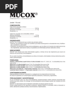 Dosis y usos del jarabe CAM | PDF