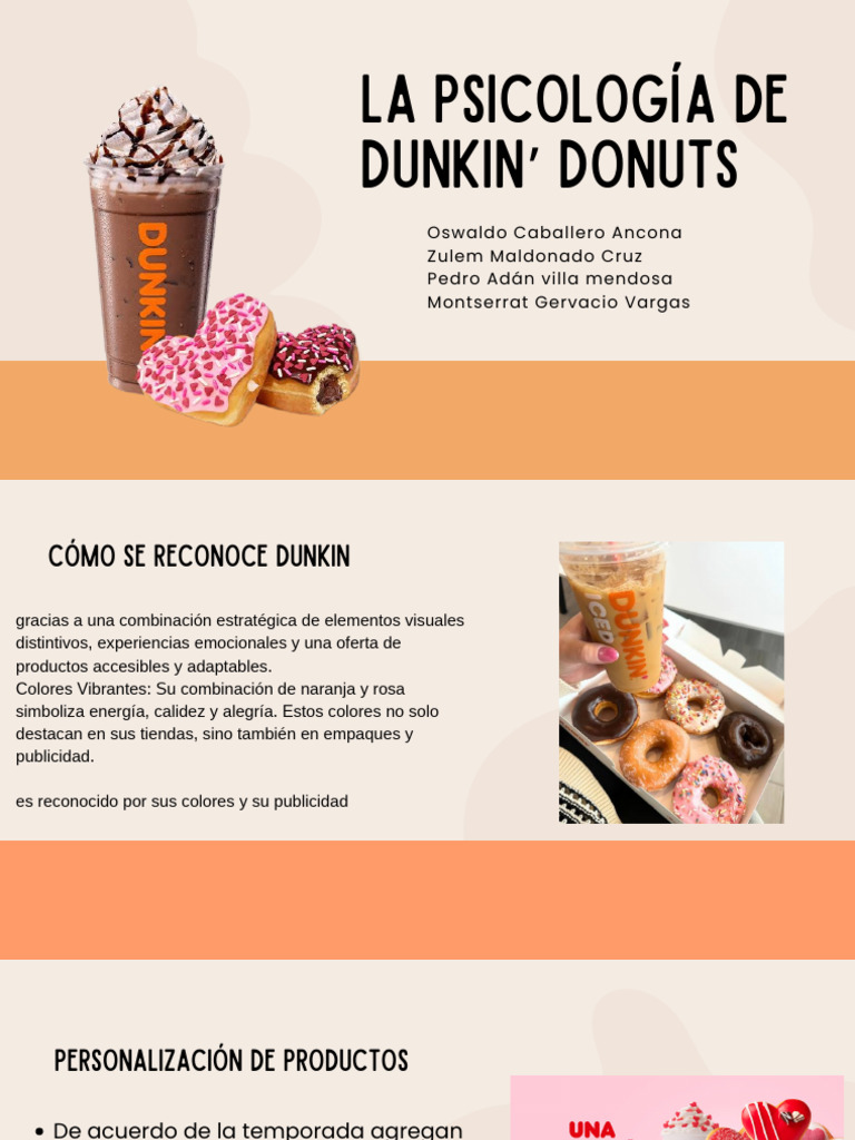 La Psicología de Dunkin' Donuts PDF | PDF