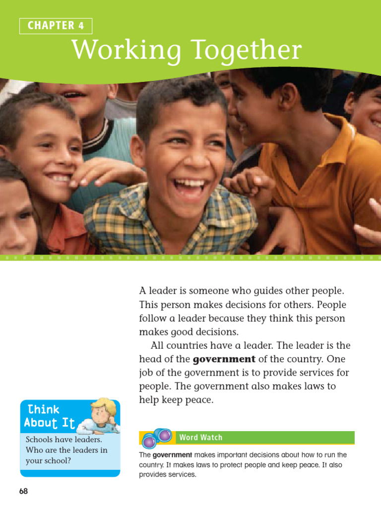 Chapter 4 Working Together | PDF | Tunisia | Ukraine