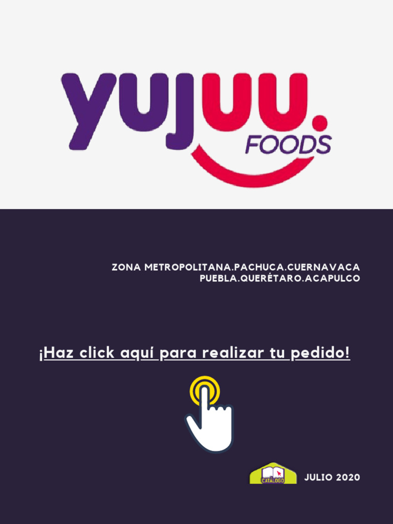Catalogo Yujuu Foods Julio 2020_YF.pdf | PDF | Té | Queso