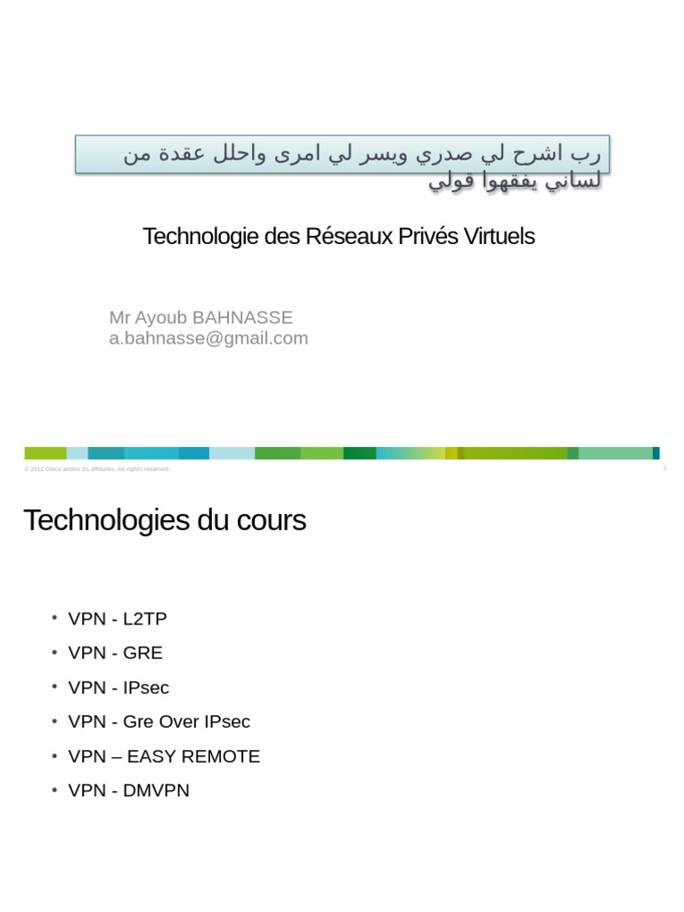 Chapitre_5_VPN | PDF | Réseau privé virtuel | Sécurité de la couche de transport