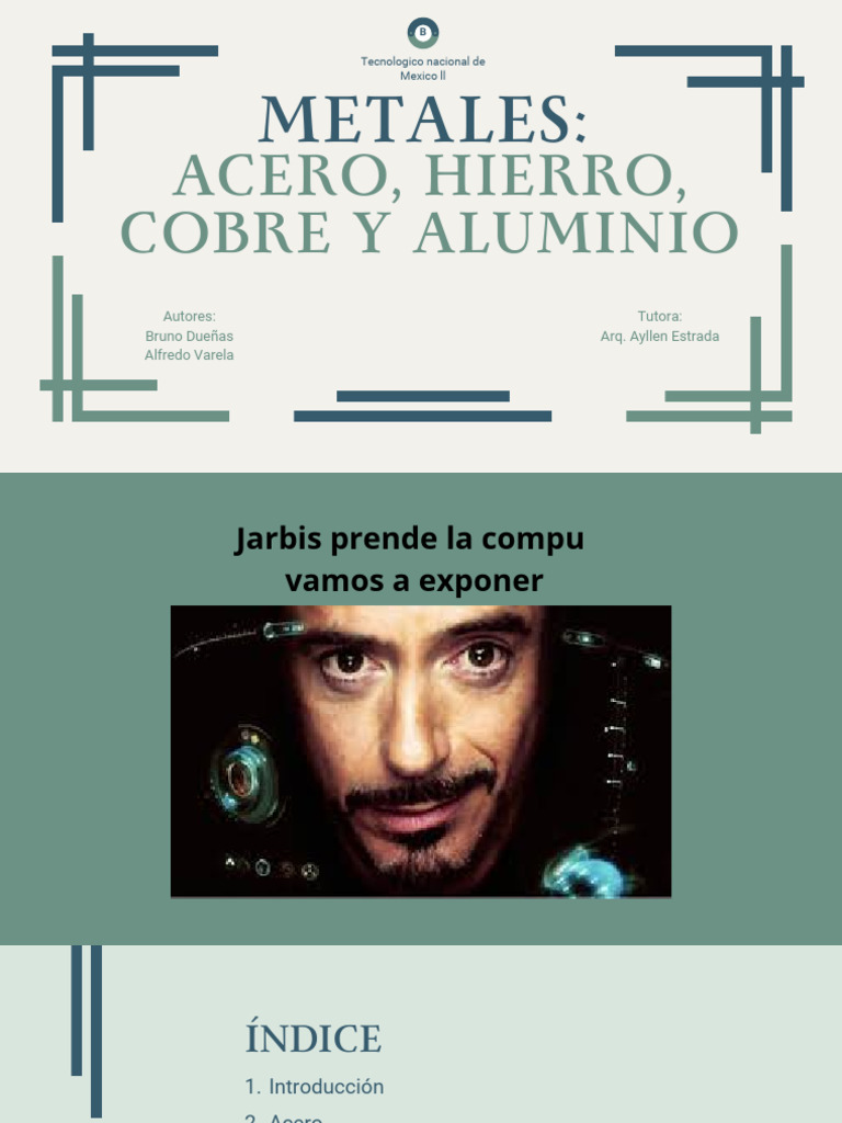 Metales | PDF | Acero | Rieles