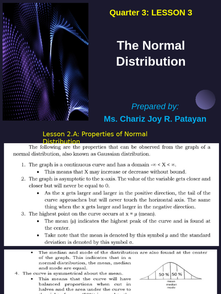 Q3 Statistics Lesson3 | PDF