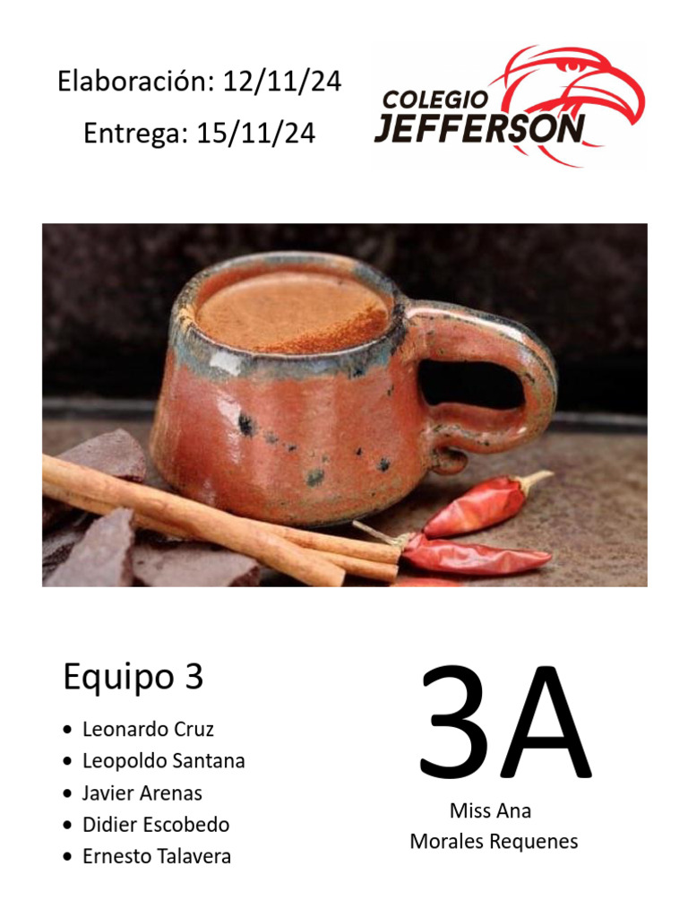 Chocolate Azteca | PDF | Artes culinarias