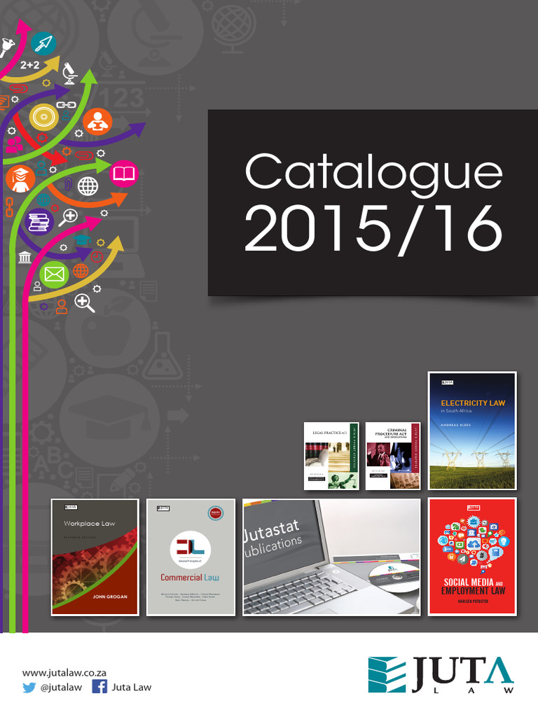 Juta Law Catalogue 2015-2016 Complete | PDF | Economies | Policy