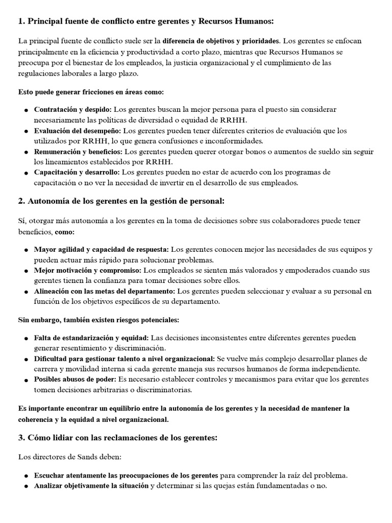Sección Collaborate Caso de Estudio Gerentes Frente A Profesionales de ...
