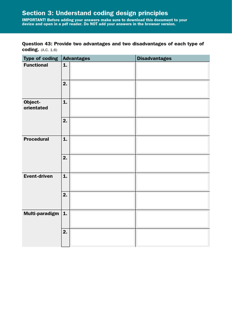 Multi-Paradigm Programming Pros and Cons | PDF