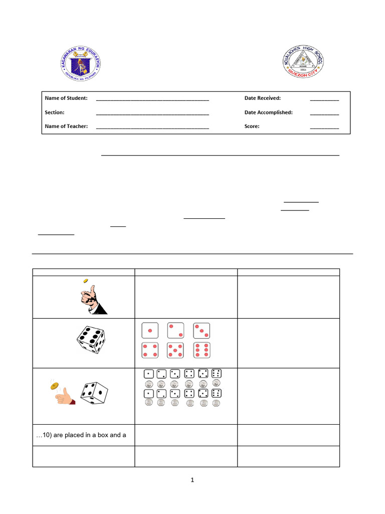 Dlp Stats Danay Final | PDF | Probability | Mathematical Concepts