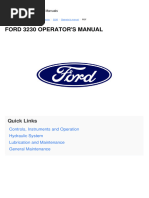 Ford 3230 3430 3930 4630 4830 Shop Manual | PDF | Technology & Engineering