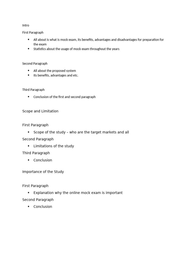 Outline Chap 1 | PDF