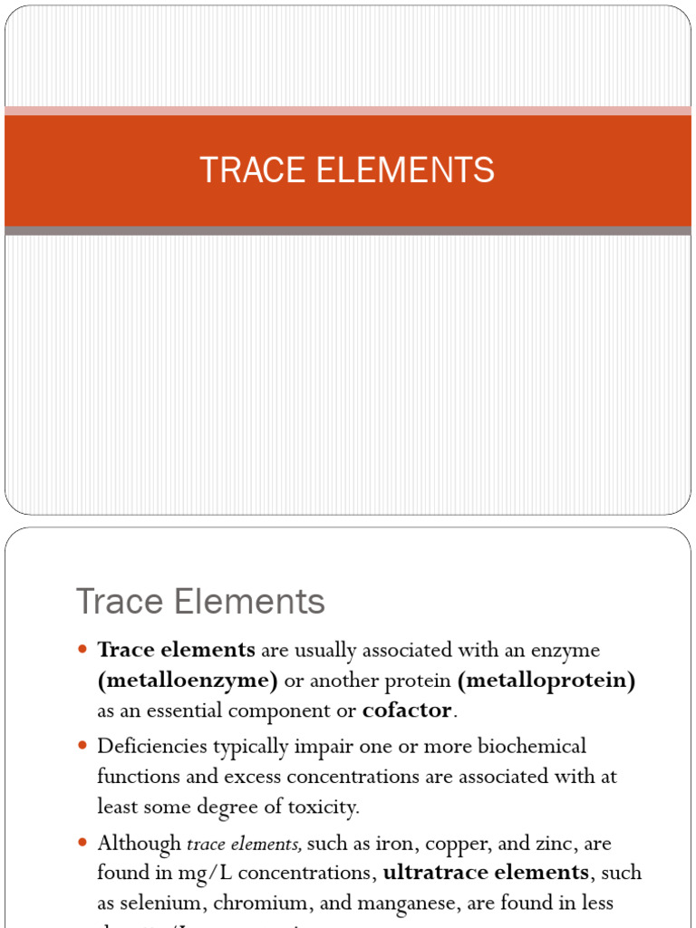 Understanding Homochromatosis and Trace Elements | PDF | Iron | Atomic ...