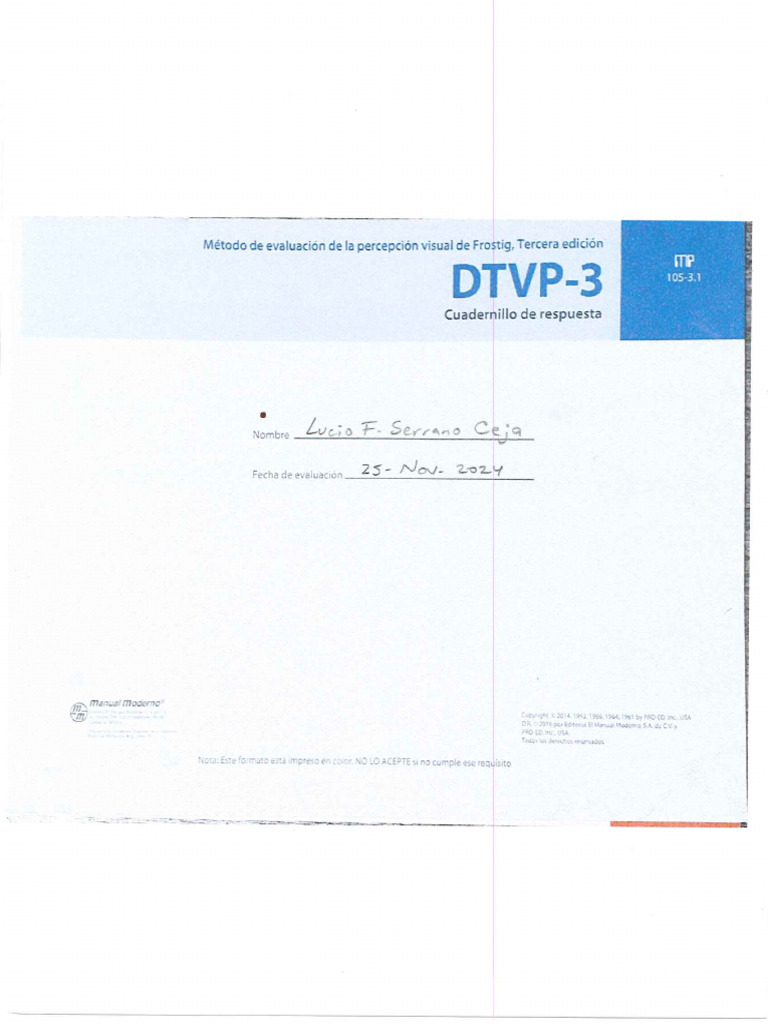 DTVP 3 | PDF