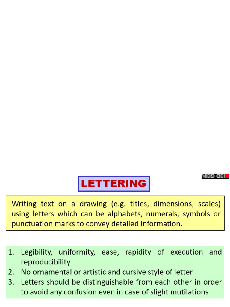 Engineering Lettering and Dimensioning | PDF | Line (Geometry) | Angle