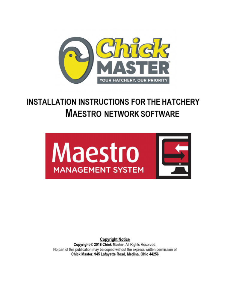 Maestro Manual Chick Master | PDF