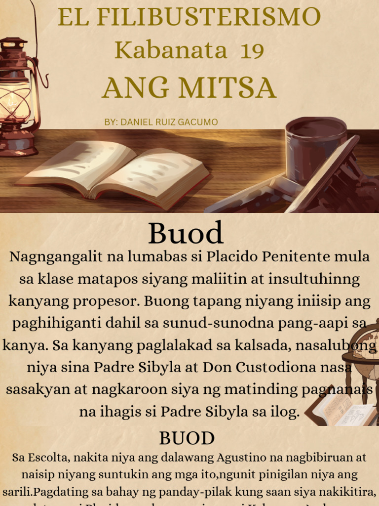 Kabanata 19 ANG MITSA | PDF