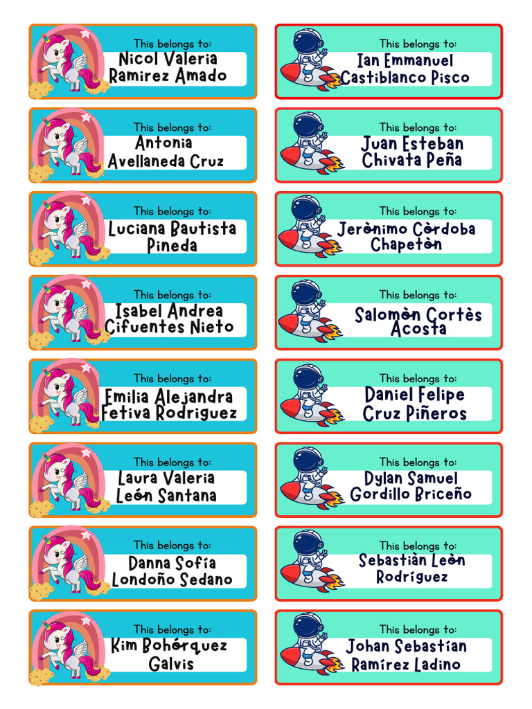 Purple and Blue Illustrated Student Label - 20250209 - 200359 - 0000 | PDF