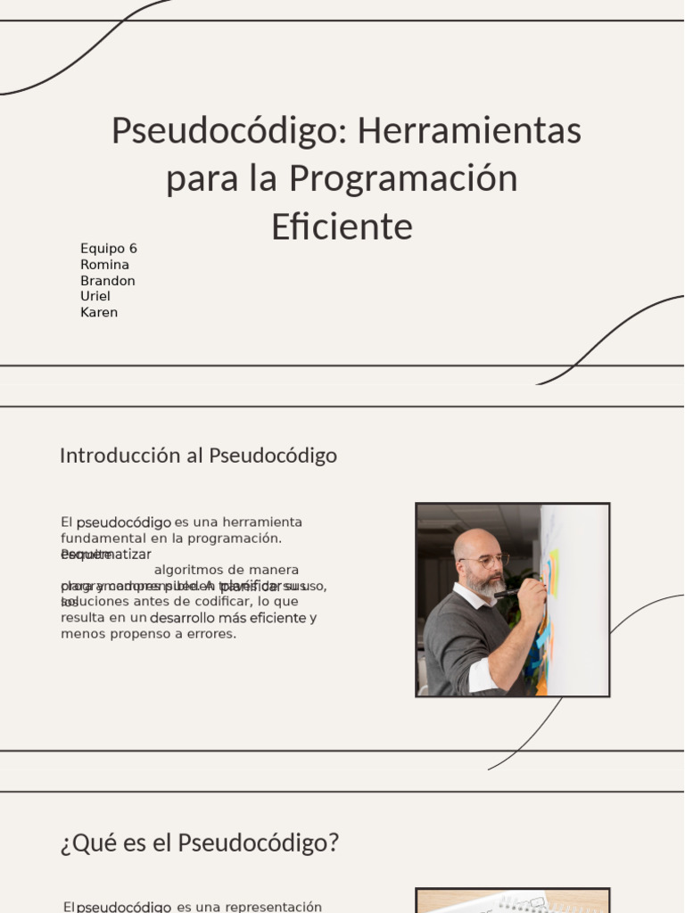 Pseudocodigo Presentación Powert Point | PDF