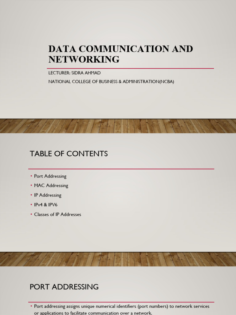 Lec2 Network | PDF | Ip Address | I Pv6