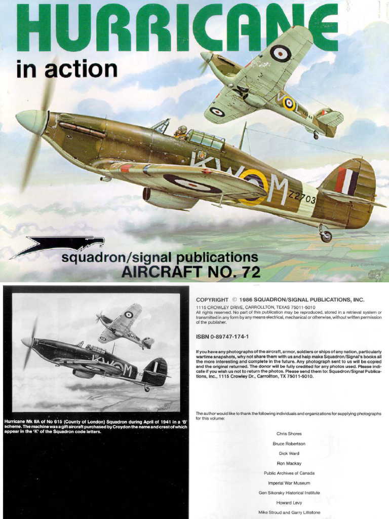 (Squadron-Signal) - (In Action n72) - Hurricane | PDF