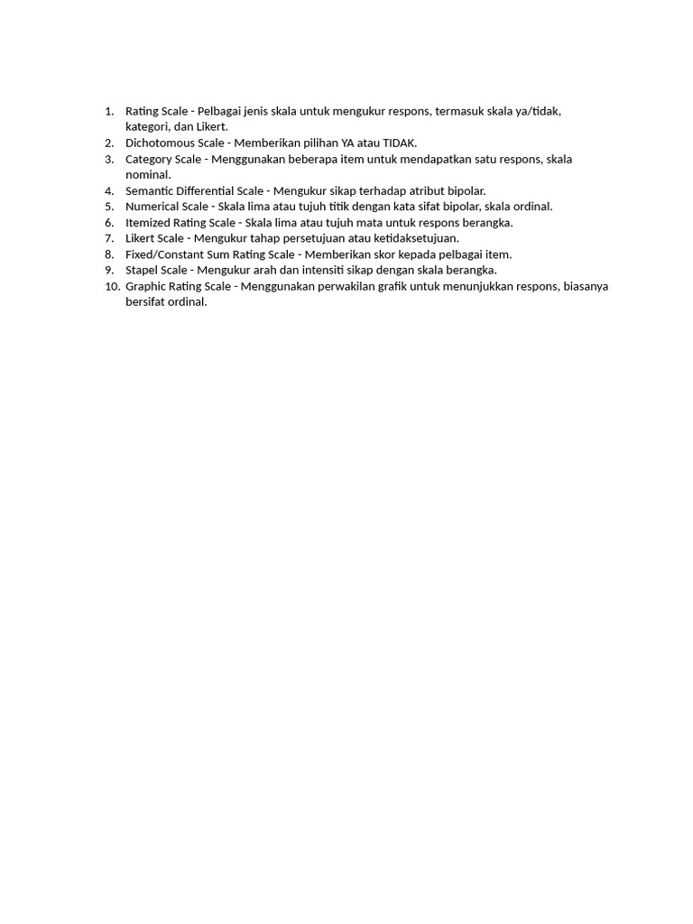 Ringkasan Nota Rekabentuk Skala | PDF