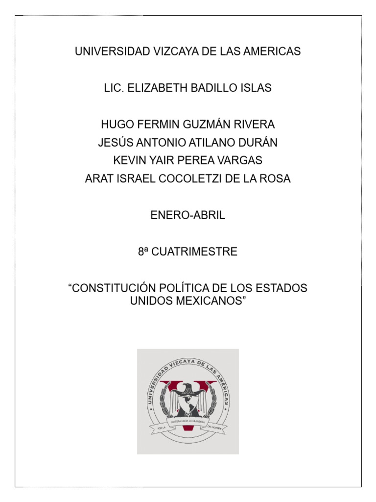 CPEUM | PDF | Constitución | Derechos humanos
