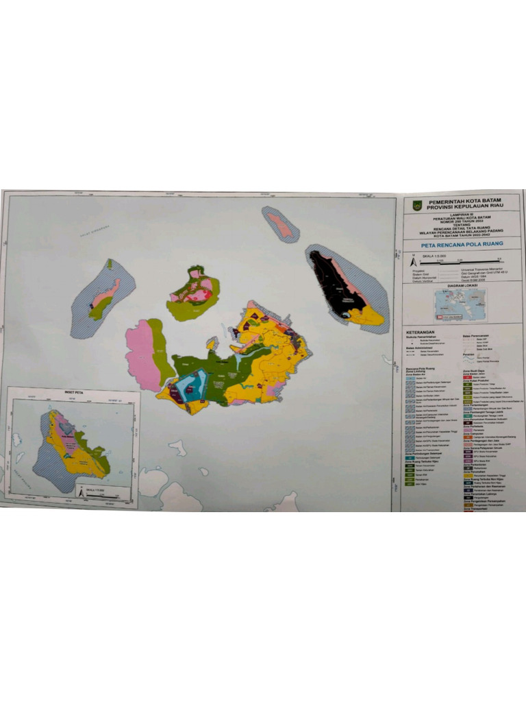 Peta Belakang Padang | PDF