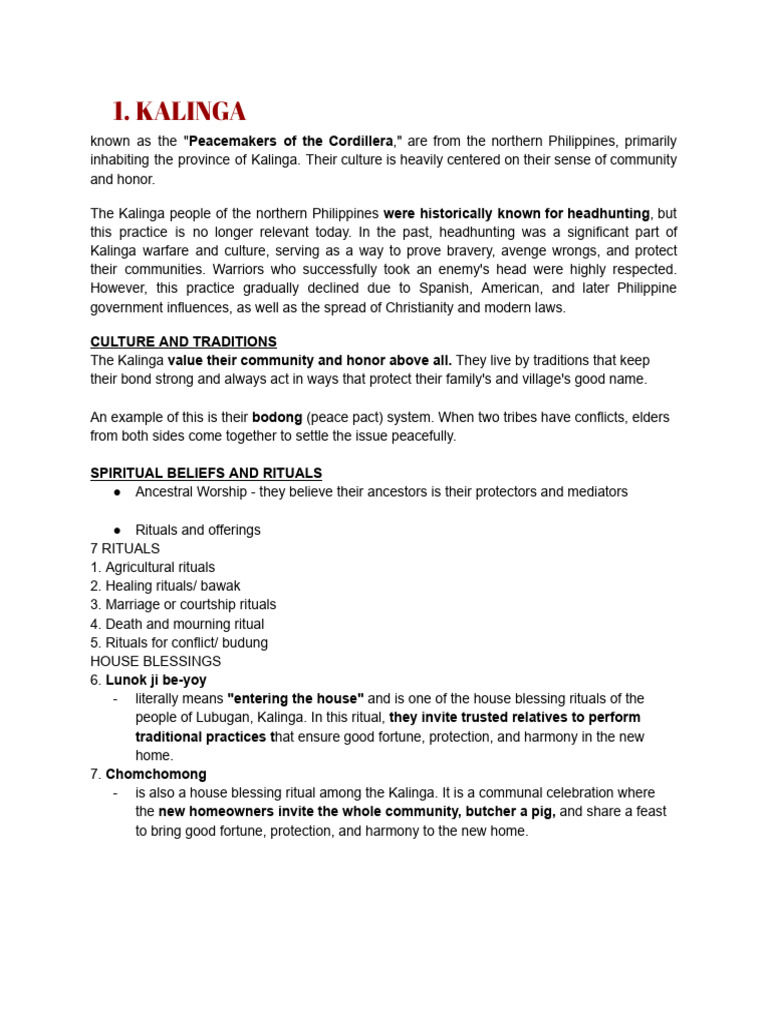 KALINGA-IVATAN | PDF